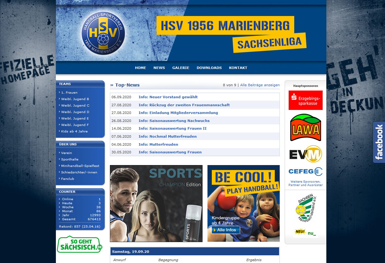 Frauen: Sieg im ersten Heimspiel 2025 - HSV 1956 Marienberg Frauen: Sieg im ersten Heimspiel 2025 - HSV 1956 Marienberg